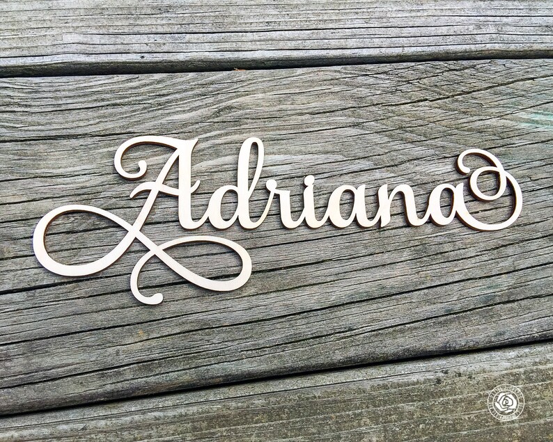 Custom Wood Word Sign Personalized Wood Word Cutout Wooden | Etsy