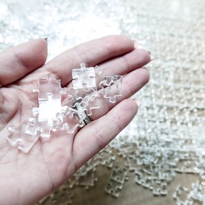 Custom Clear Jigsaw Puzzles, Acrylic Puzzle for Adults, Very Difficult ...