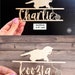Custom Cat Name Sign, Wood Kitty Name Sign, Pet Name Sign, Cat Name ...