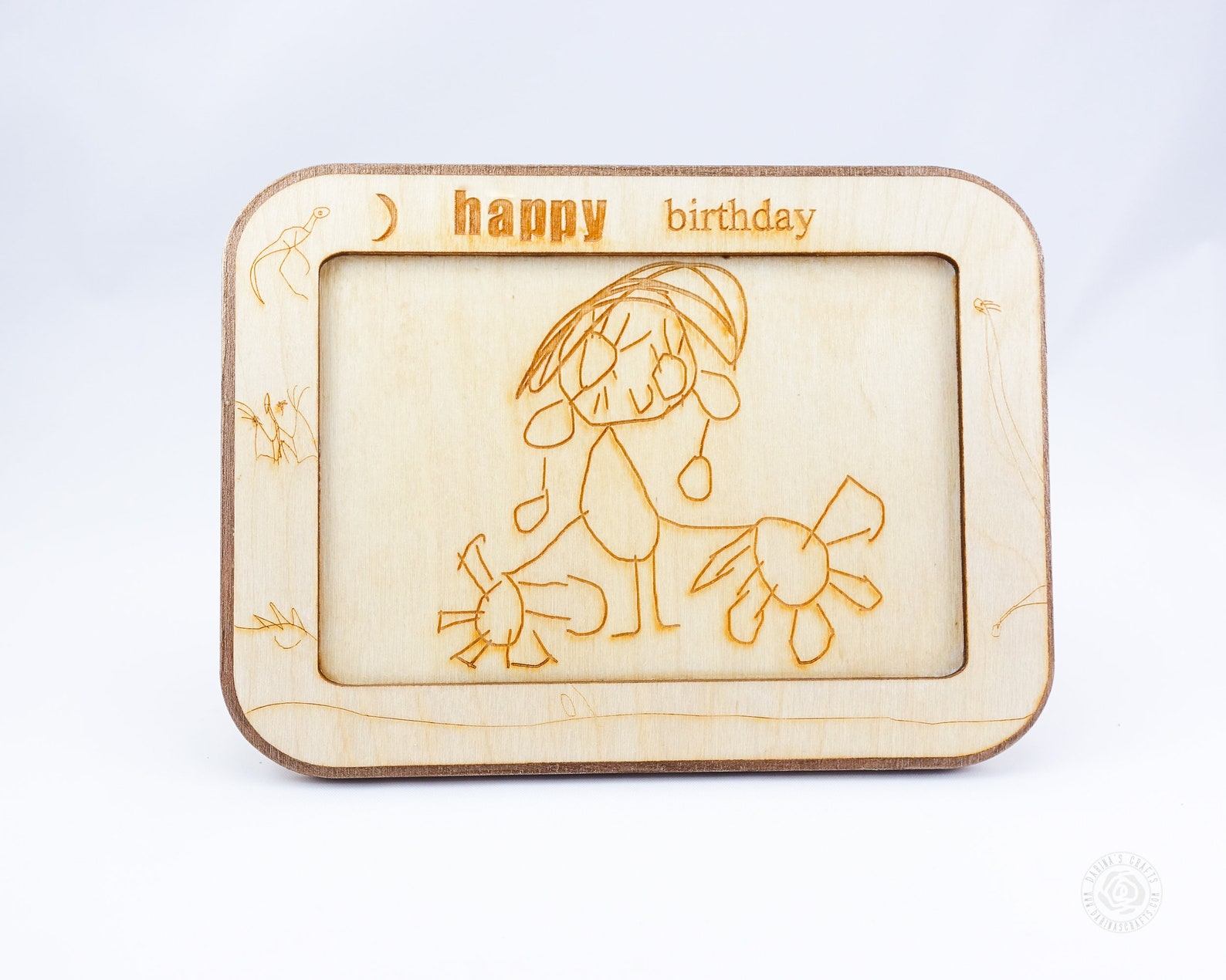 Your Kids Drawing Picture Frame Personalized Picture Frame | Etsy