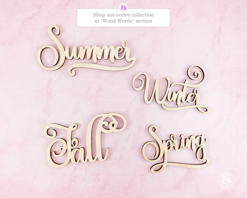 Fall Wood Word Cutout Laser Cut Autumn Decorations Fall Sign | Etsy