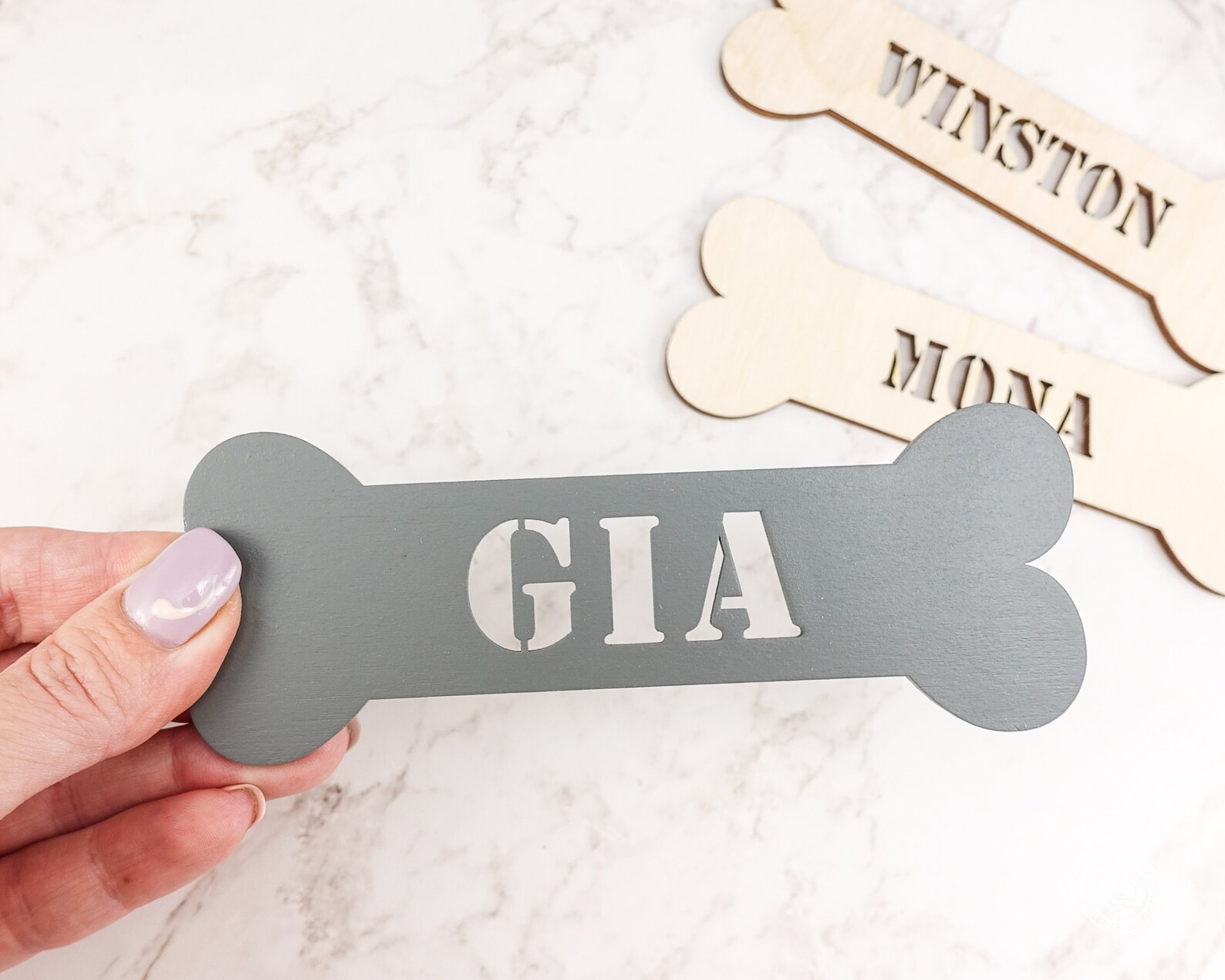 Personalized Dog Name Sign Wood Dog Name Plate Dog Name | Etsy