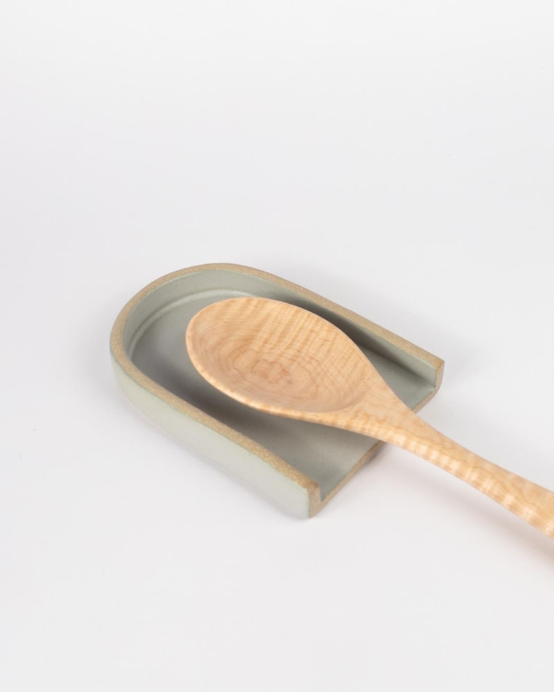 Handmade Ceramic Spoon Rest, Modern Kitchen Decor - Etsy
