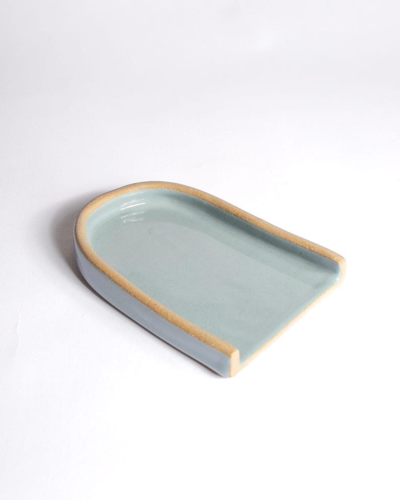 Handmade Ceramic Spoon Rest, Modern Kitchen Decor - Etsy