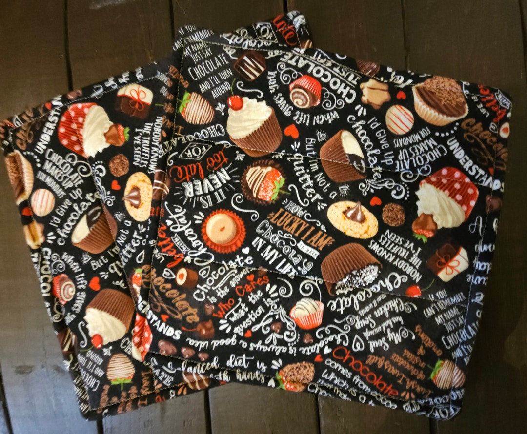 Full of Sweets Large Pot Holders - Etsy