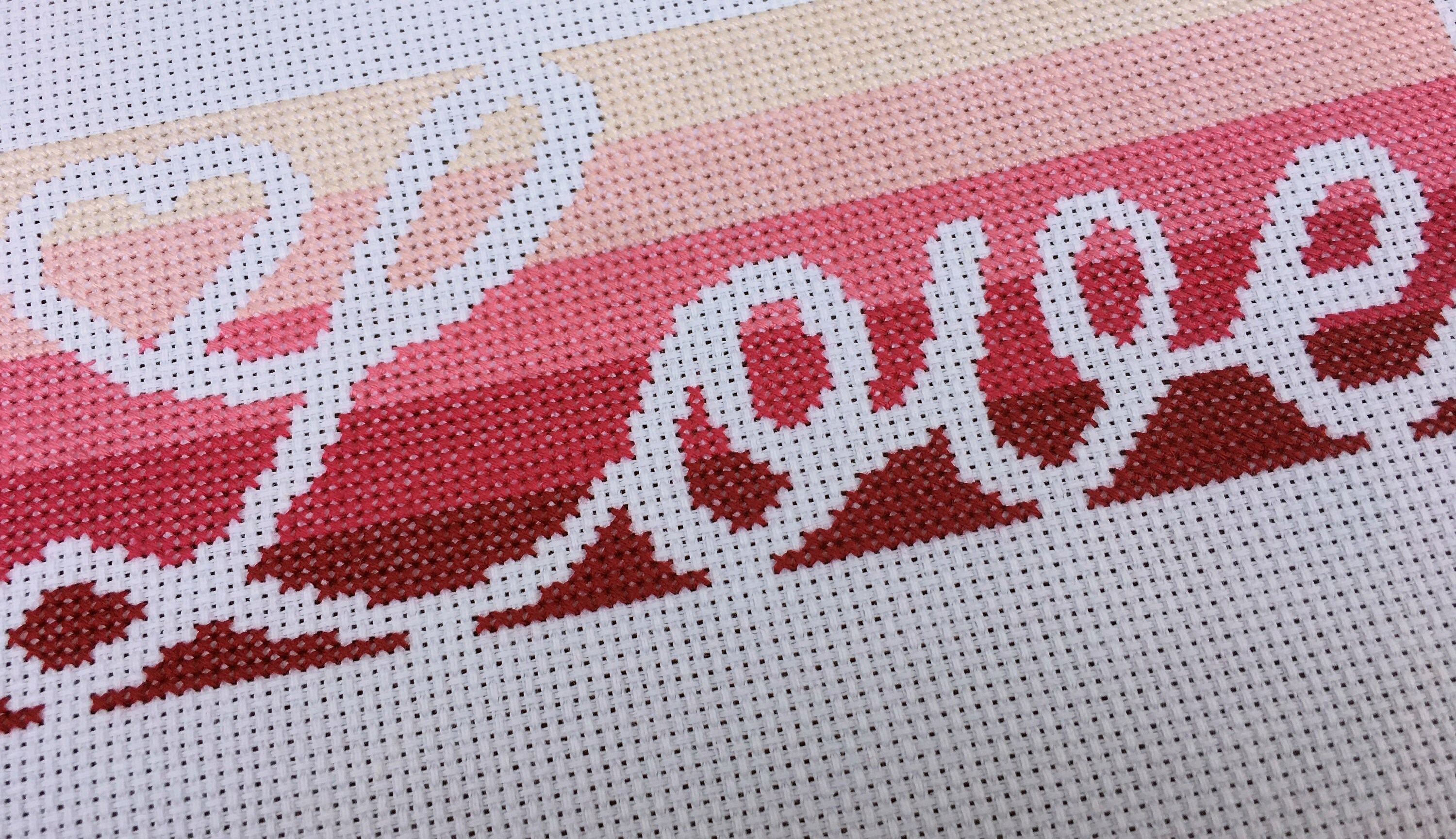 Love Cross Stitch Pattern PDF - Instant Download - Etsy