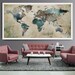 Art World Map - Etsy