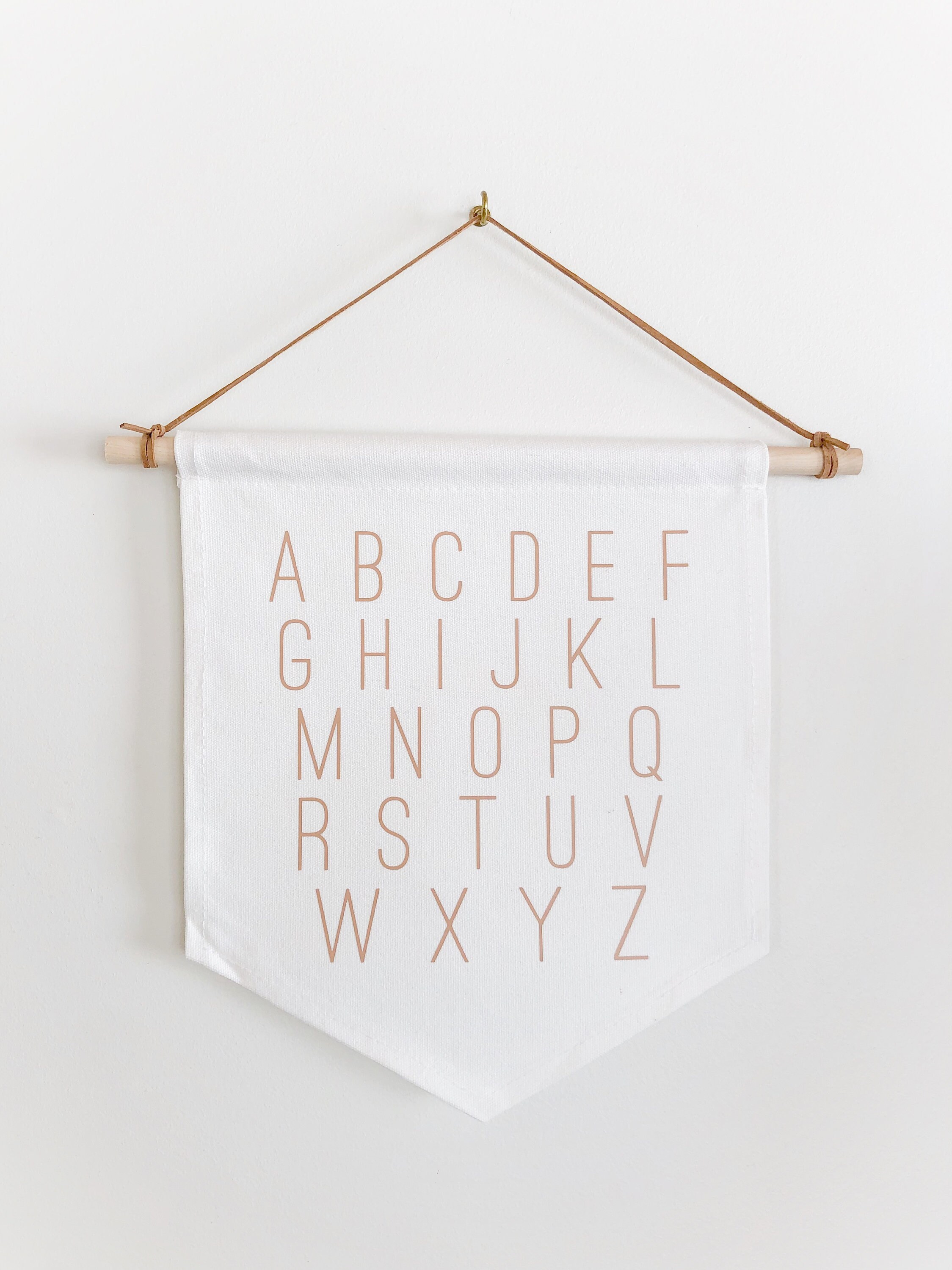 Alphabet Banner Alphabet Flag Number Banner Nursery Decor | Etsy