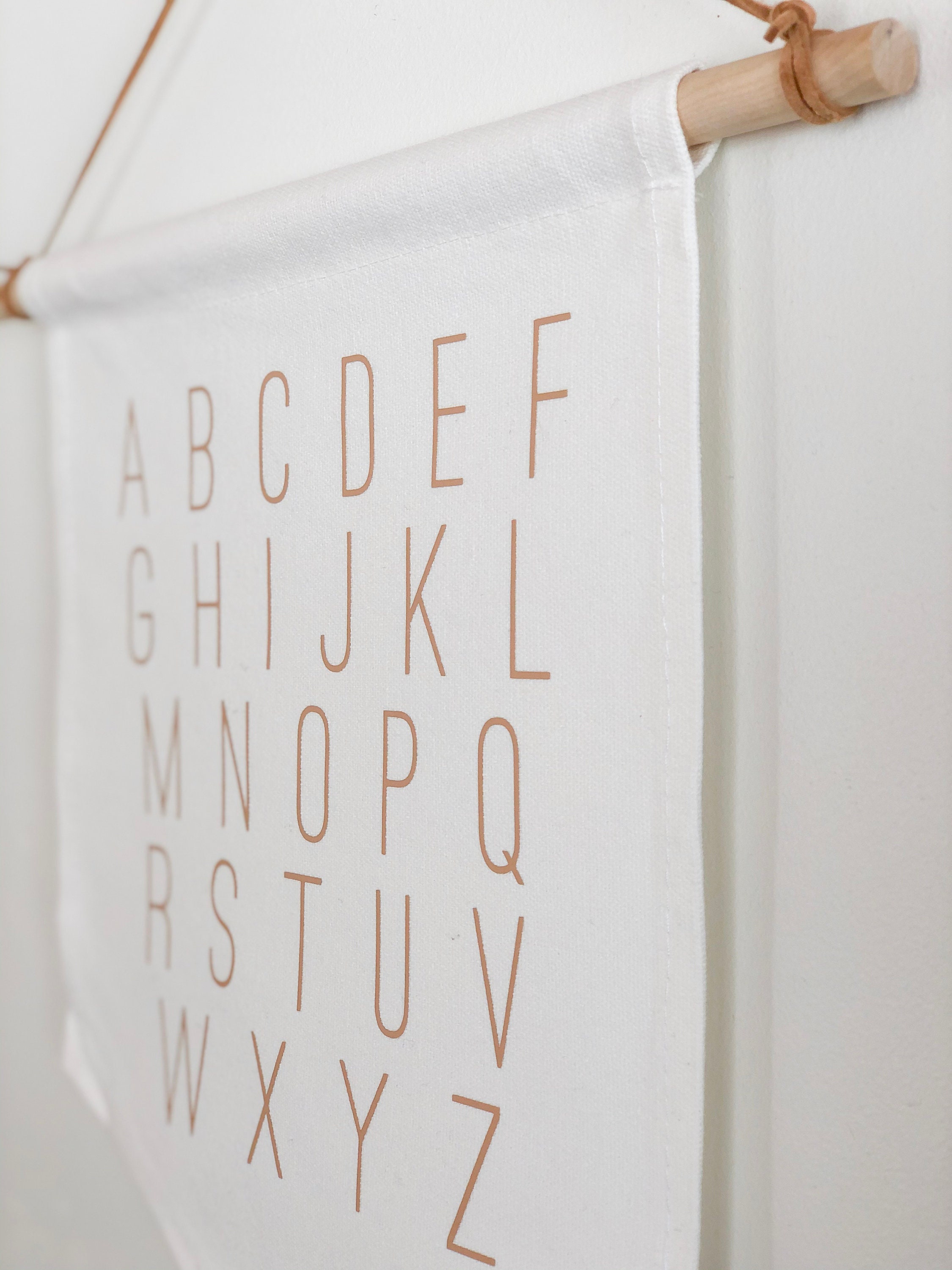 Alphabet Banner Alphabet Flag Number Banner Nursery Decor | Etsy