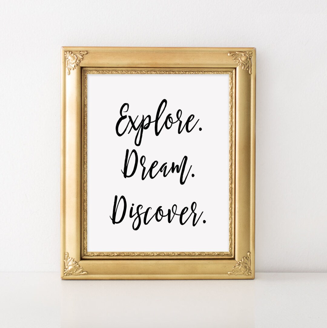 Explore Dream Discover Wallpaper