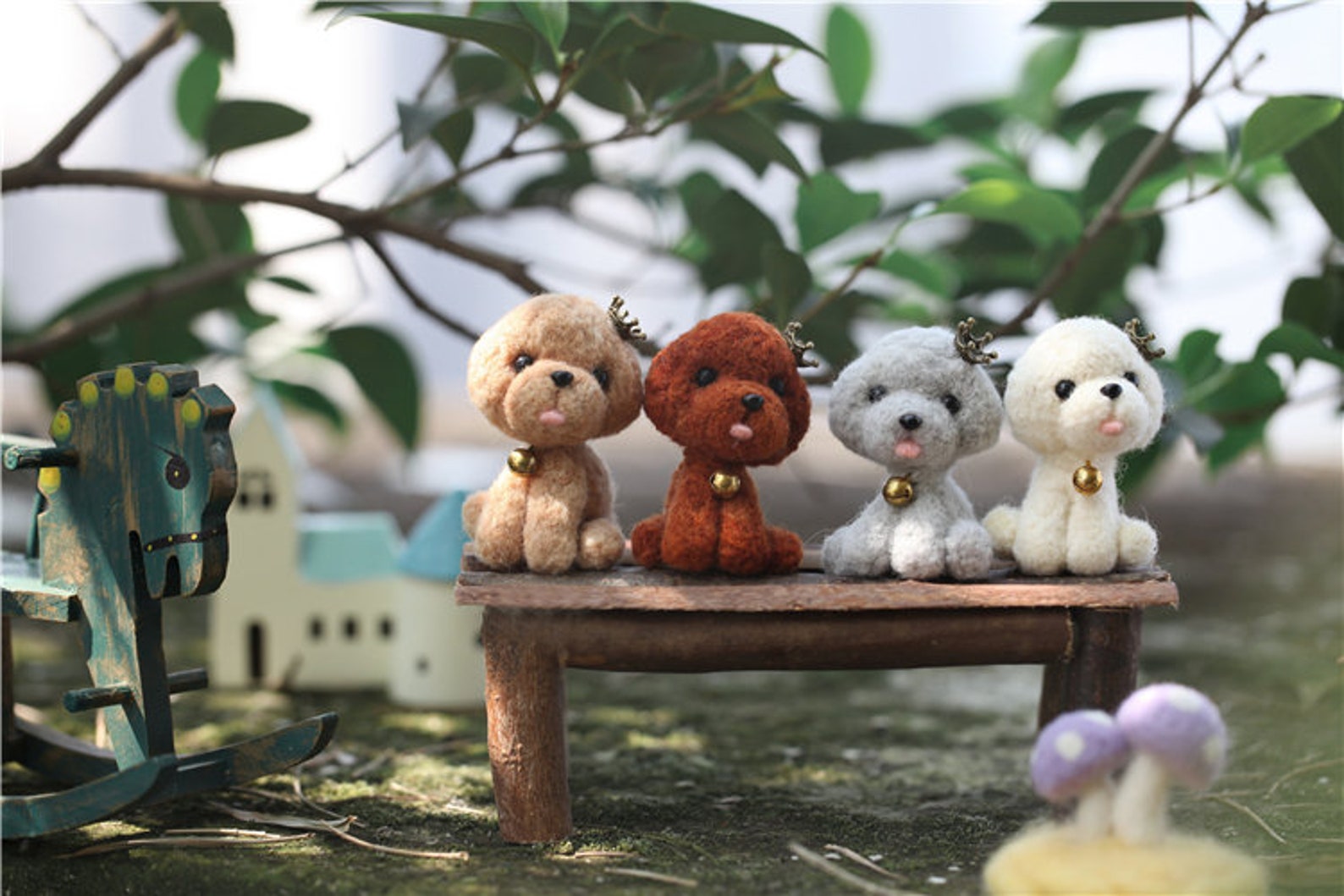 Toy Poodle DIY Needle Felting Craft Kit - Etsy