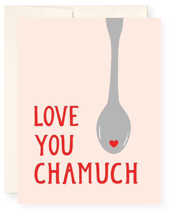 Love You Chamuch Love Card Indian Card Pyar Desi South - Etsy