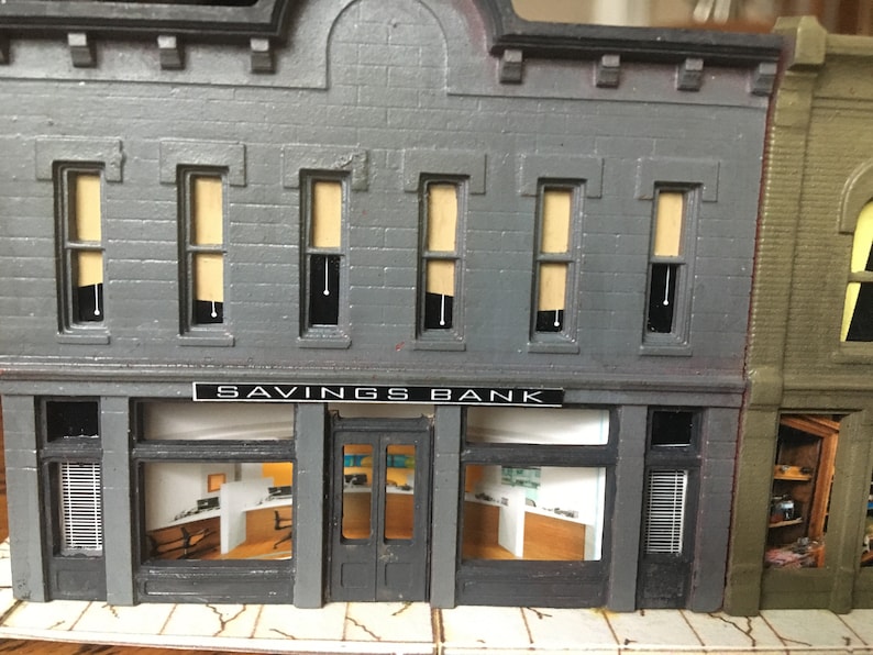 HO Scale Window Treatments - Etsy