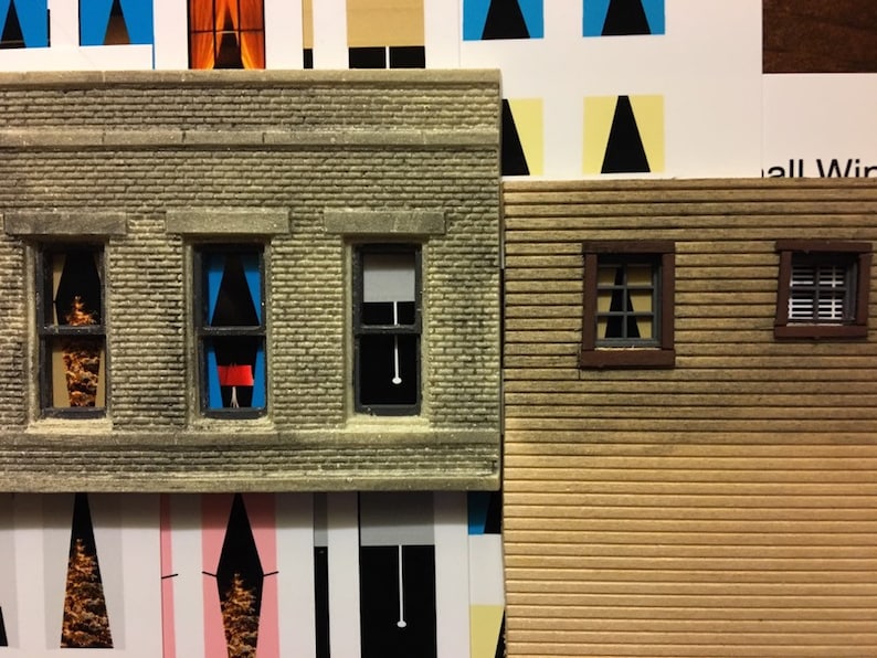 HO Scale Window Treatments - Etsy