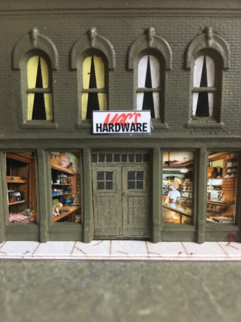 HO Scale Window Treatments - Etsy