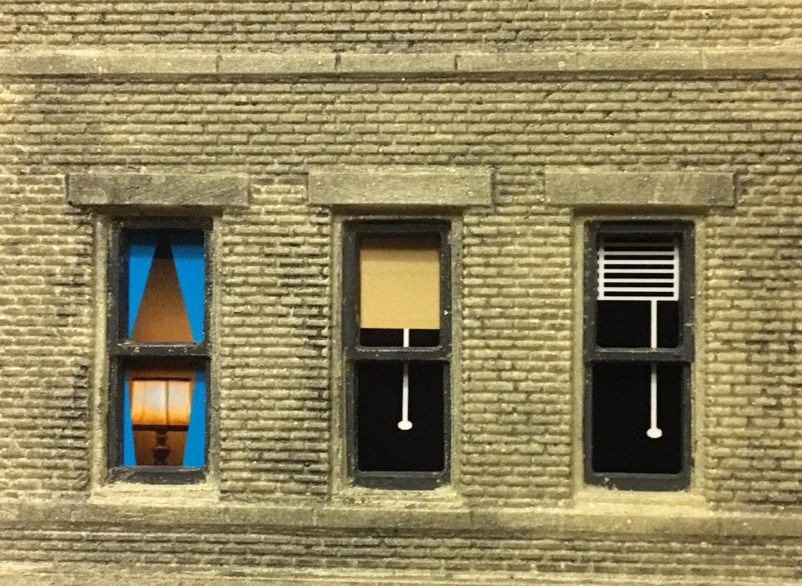 N Scale Window Treatments - Etsy