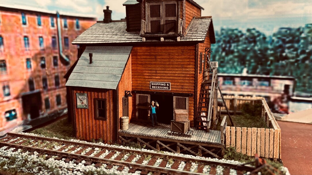 HO Scale Scratch Built Structure - Etsy