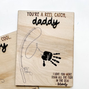 Father's Day Gift, Gift for Dad, Father’s Day, DIY Keepsake, Fishing ...