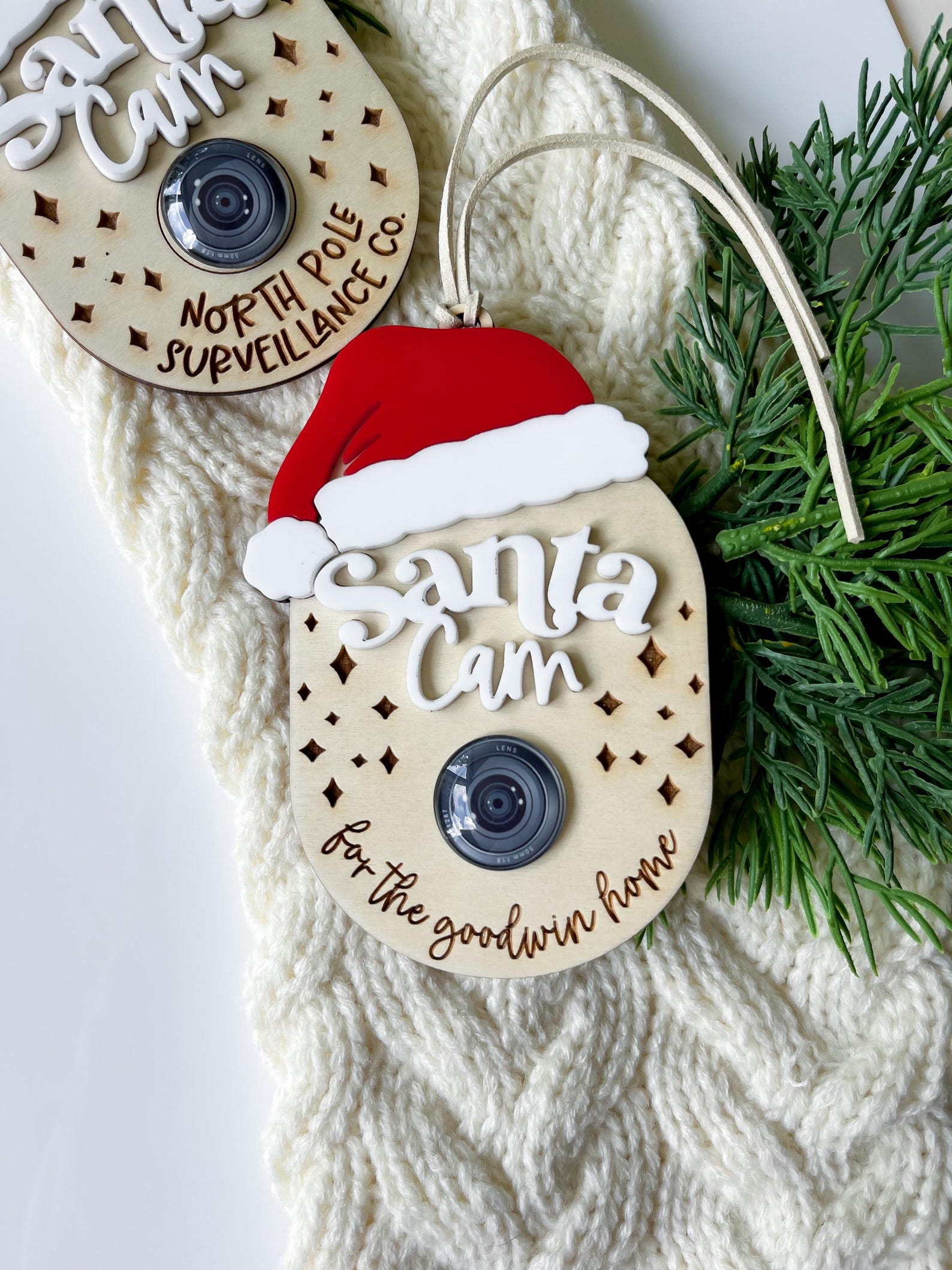 Santa Cam, Santa Cam Ornament, Santa Claus, Christmas Cam, Kids ...