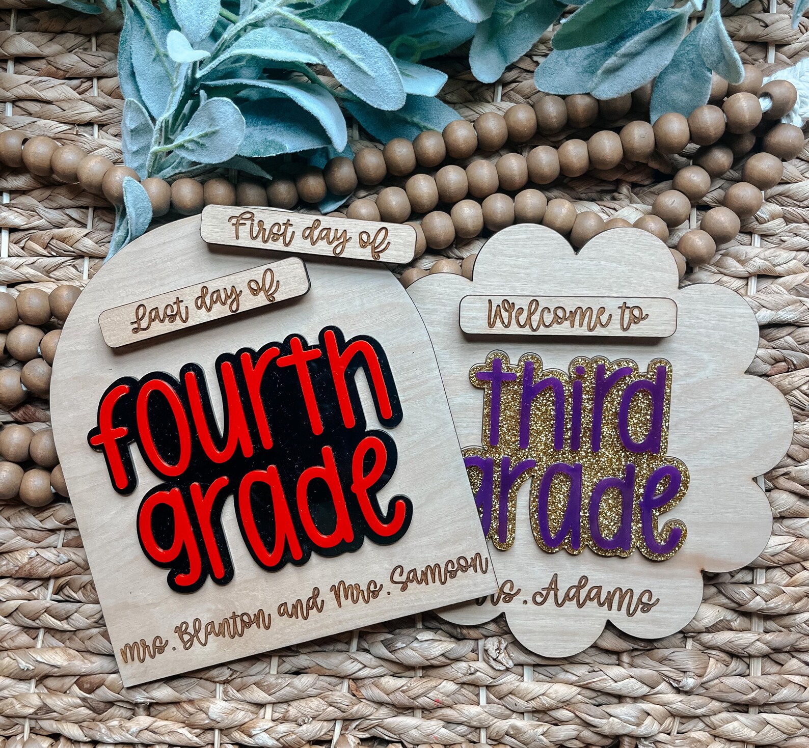 Teacher Sign, Classroom Sign, Classroom Decor, Teacher Prop, Back to ...