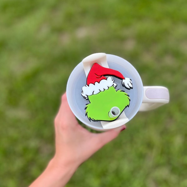 Grinch Stanley Cup Topper - Etsy