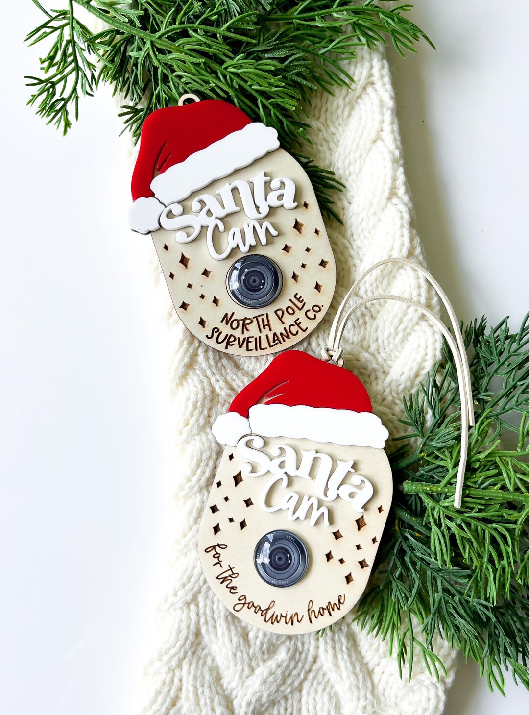 Santa Cam, Santa Cam Ornament, Santa Claus, Christmas Cam, Kids ...