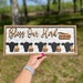 Personalized Family Sign, Farmhouse Decor, Cow Family Sign ...