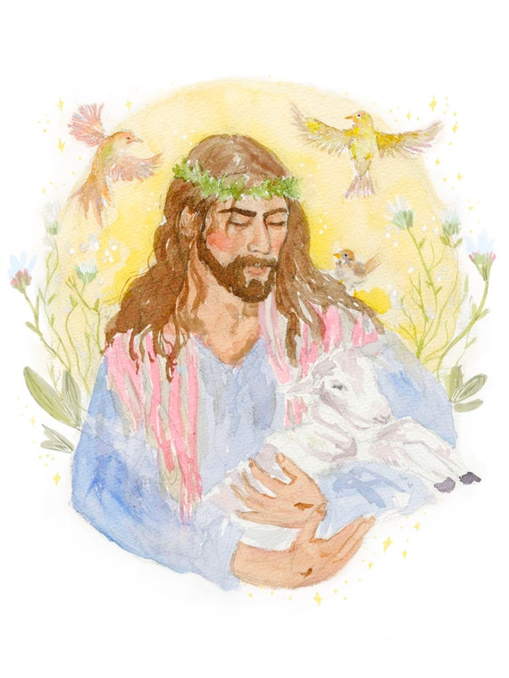 The Loving Christ - Etsy