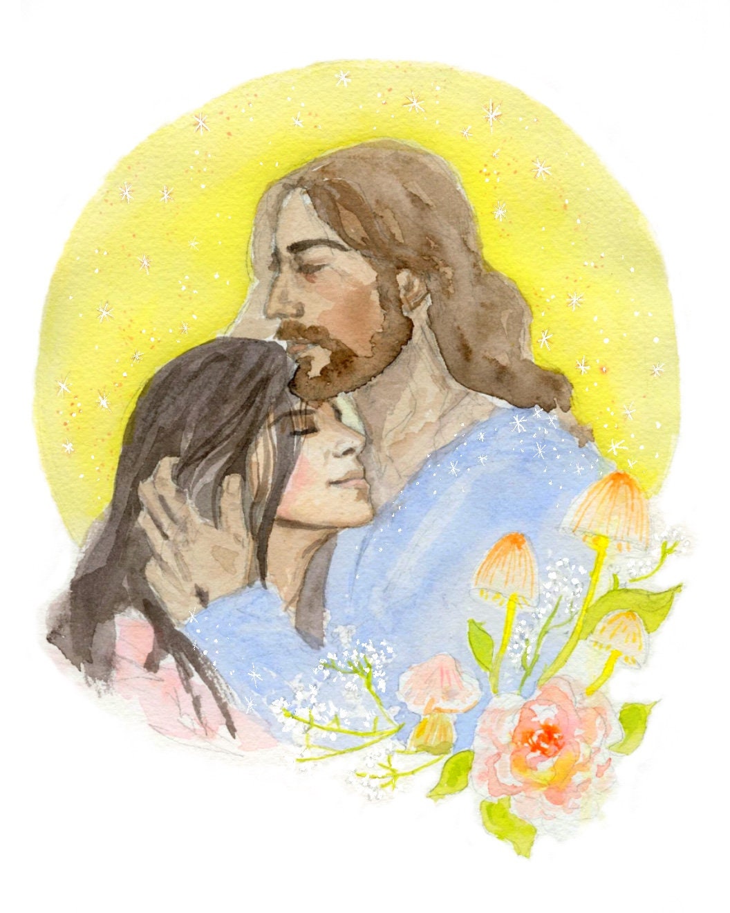 I Am My Beloved's and My Beloved is Mine - Christian Art Print ...