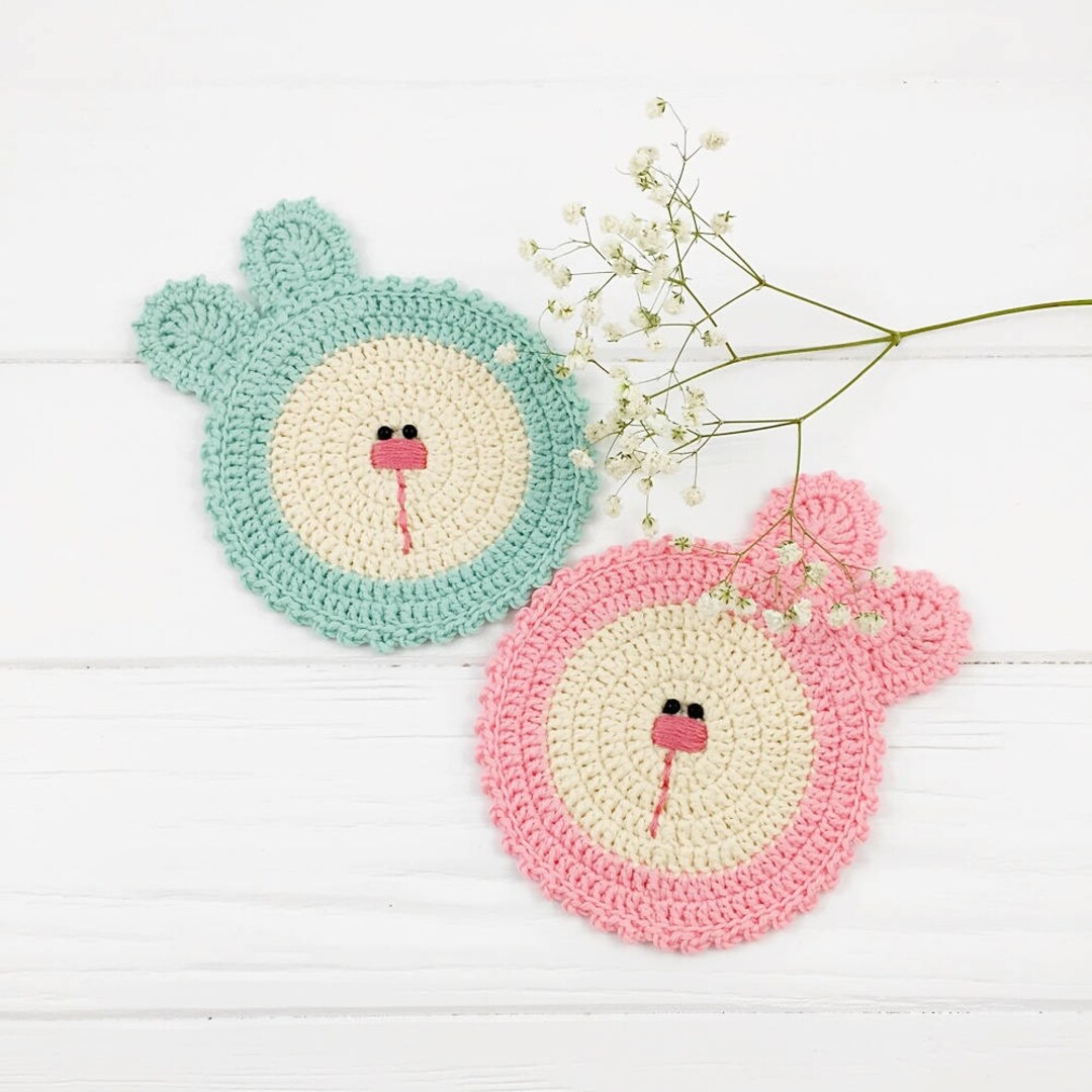 Coaster Pattern, Crochet Pattern, Crochet Doily, Easy Crochet Pattern ...