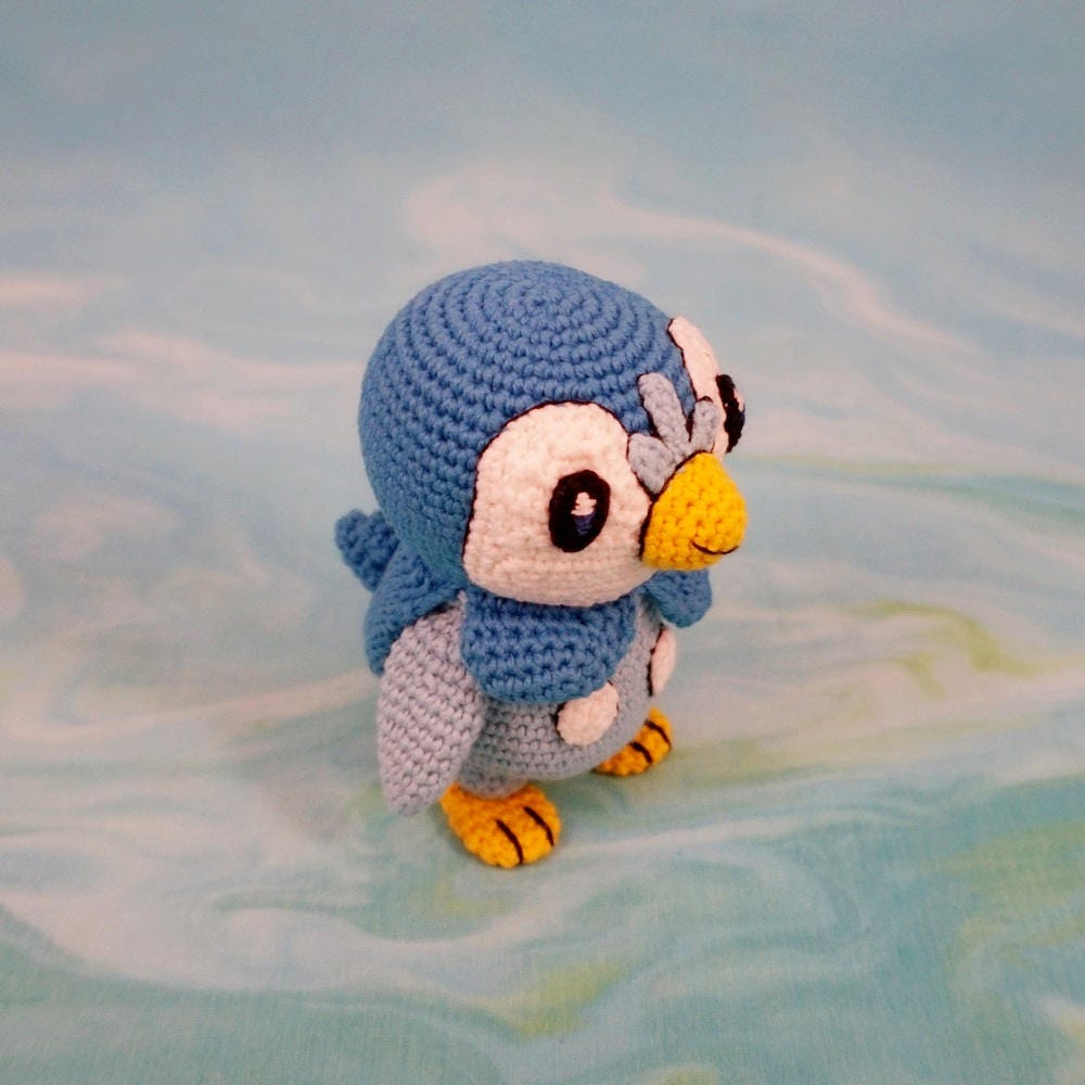 Pattern Crochet Pokemon Piplup Pattern Pokemon Amigurumi | Etsy