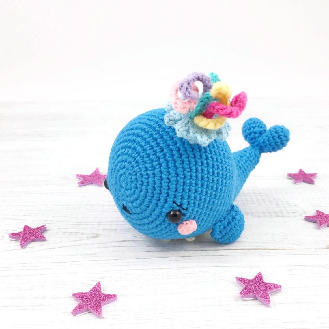 Whale Crochet Pattern Amigurumi Whale Crochet Toy Pattern | Etsy