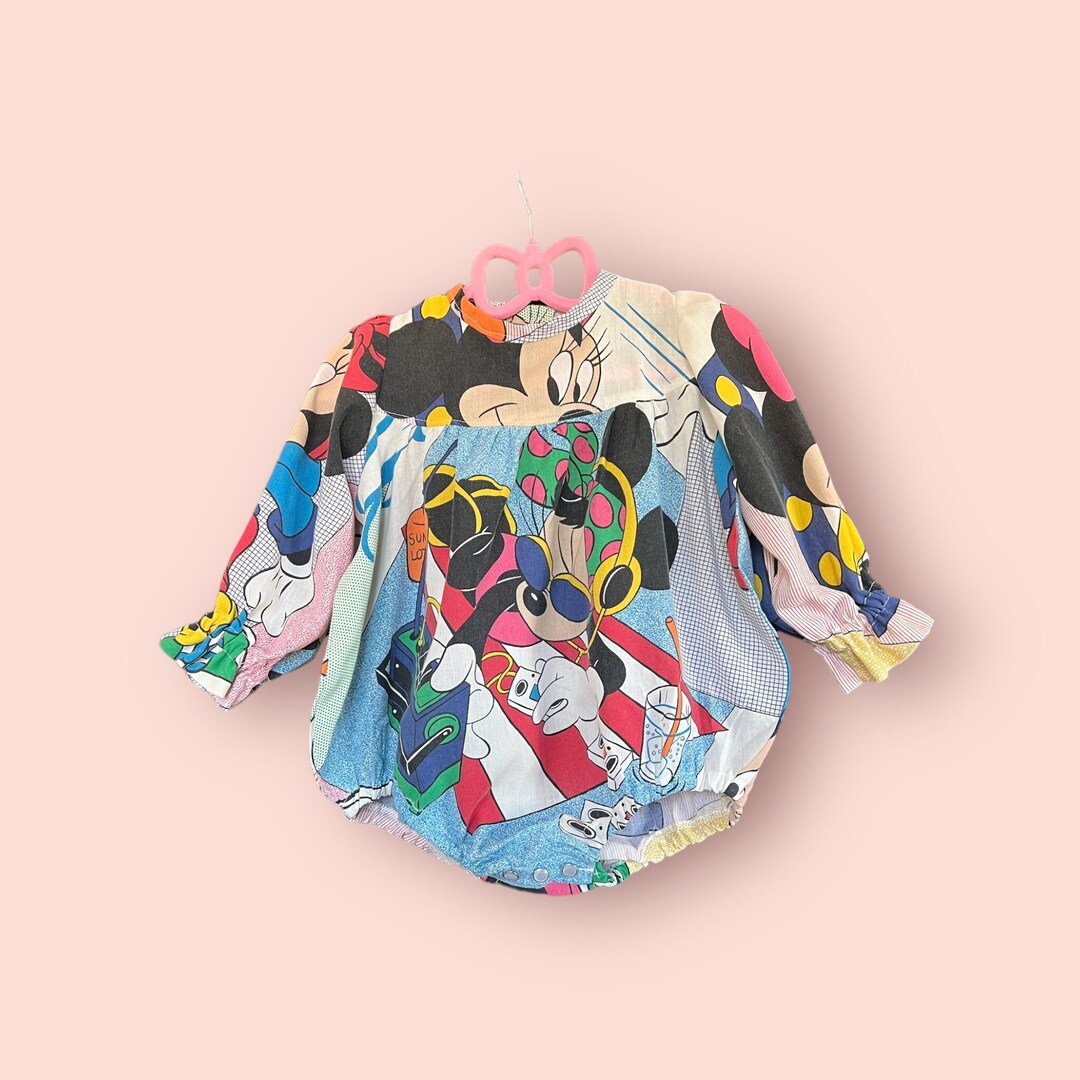 Minnie Mouse Long Sleeve Bubble Romper - Etsy