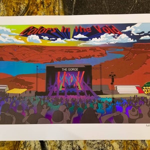 ADNB Gorge Amphitheatre Print - Etsy