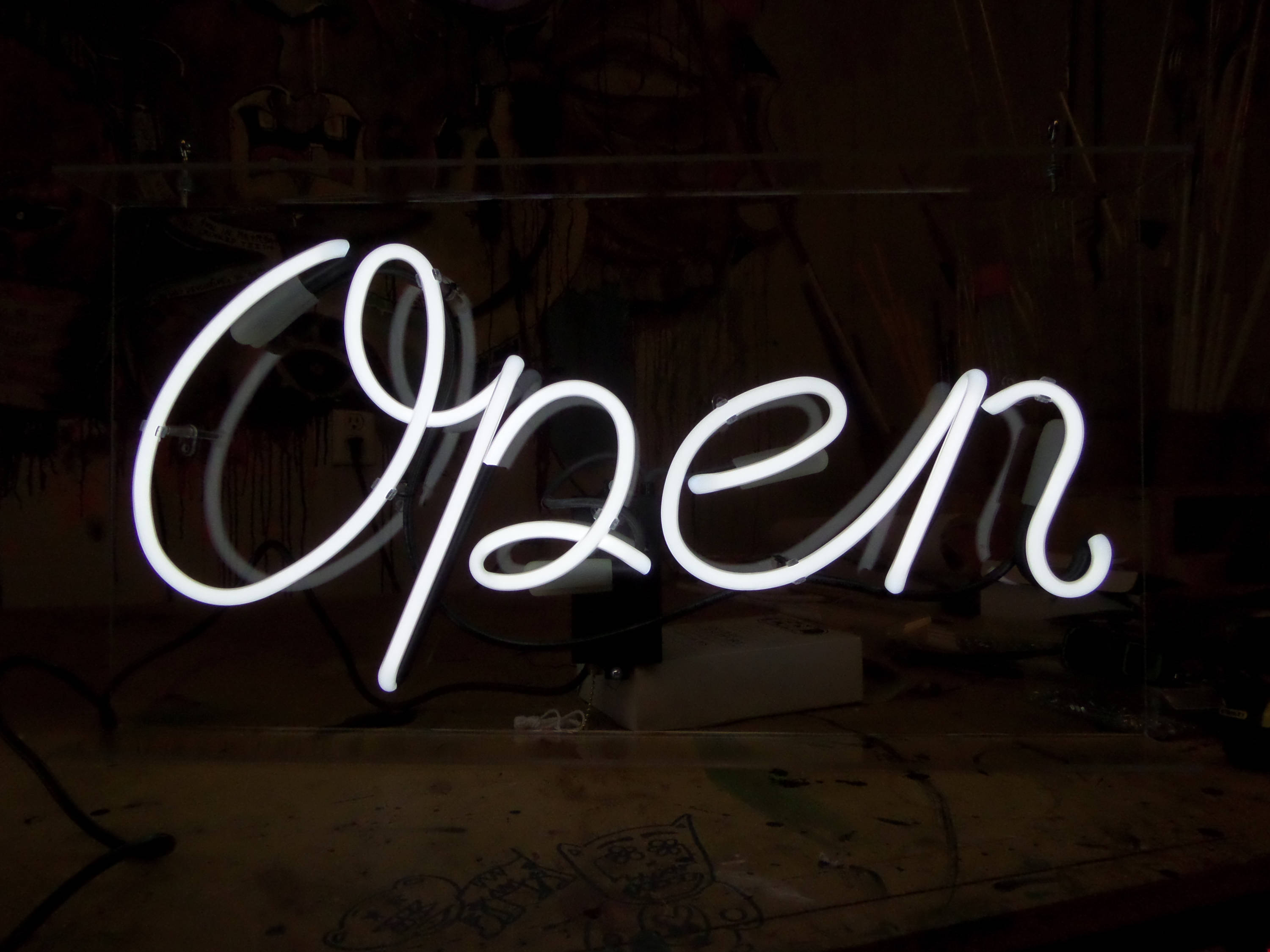 Custom Neon Open Sign - Etsy
