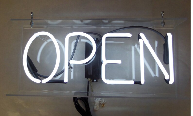 Neon Open Sign - Etsy