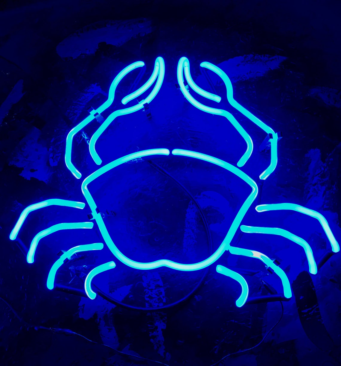 Custom Neon Sign Crab - Etsy
