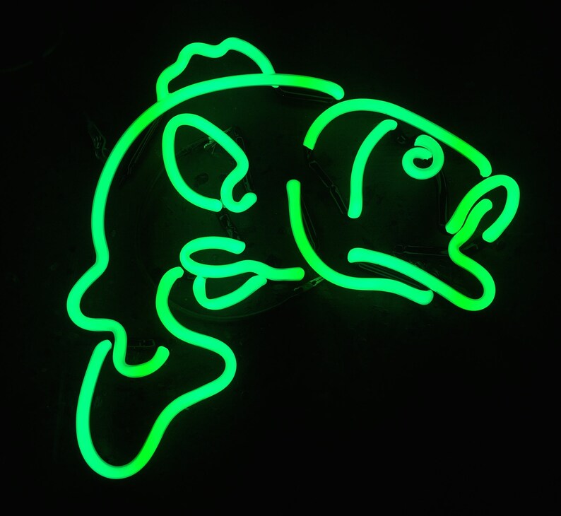Custom Neon Sign Bass - Etsy