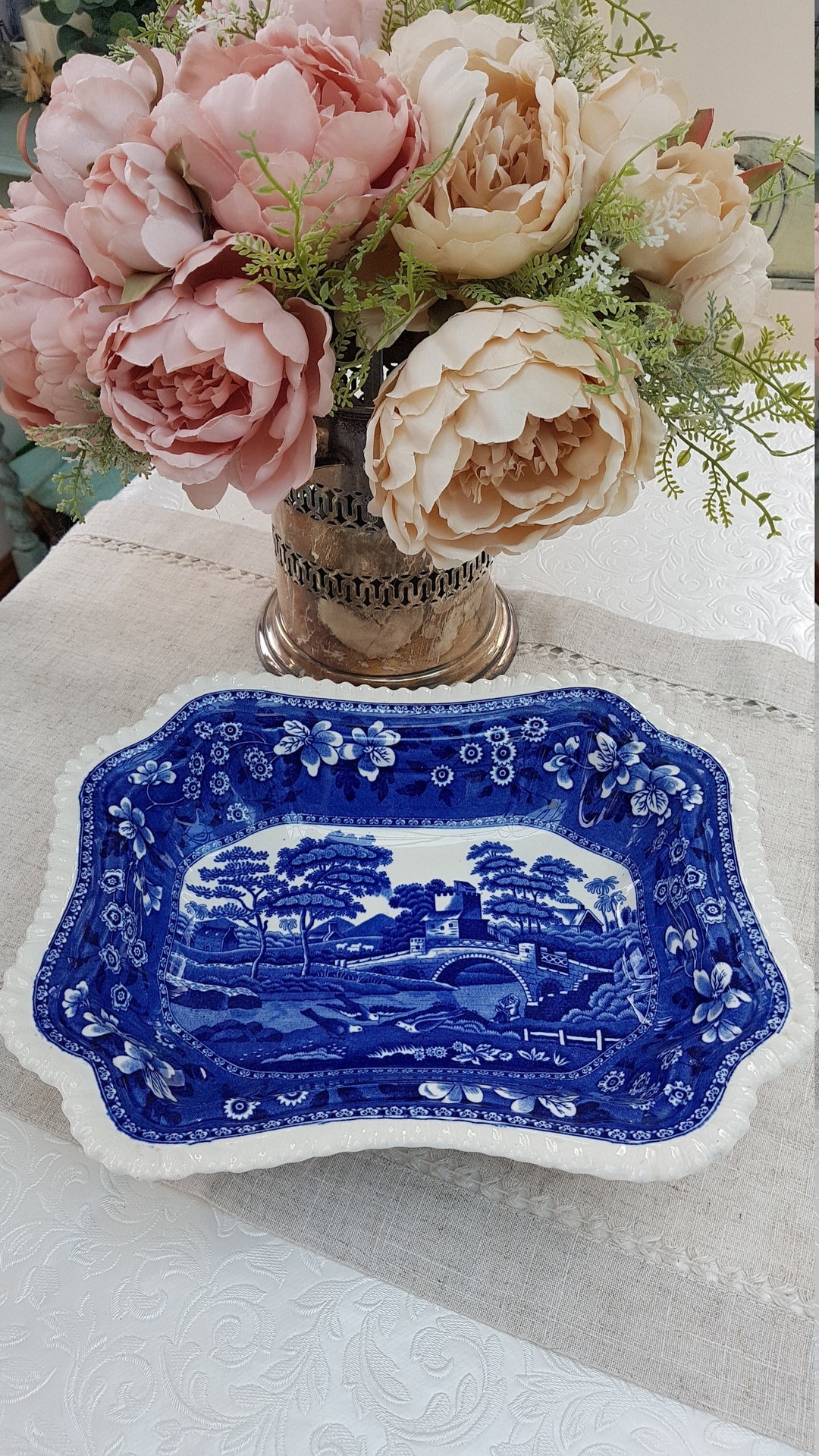 Copeland Spode Serving Dish | Blue Tower | Blue and White | Spode ...