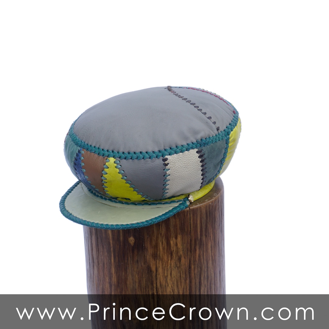 Fitted Leather Cap for Locs / Rastafarian Hat / Rasta Cap / Rasta ...