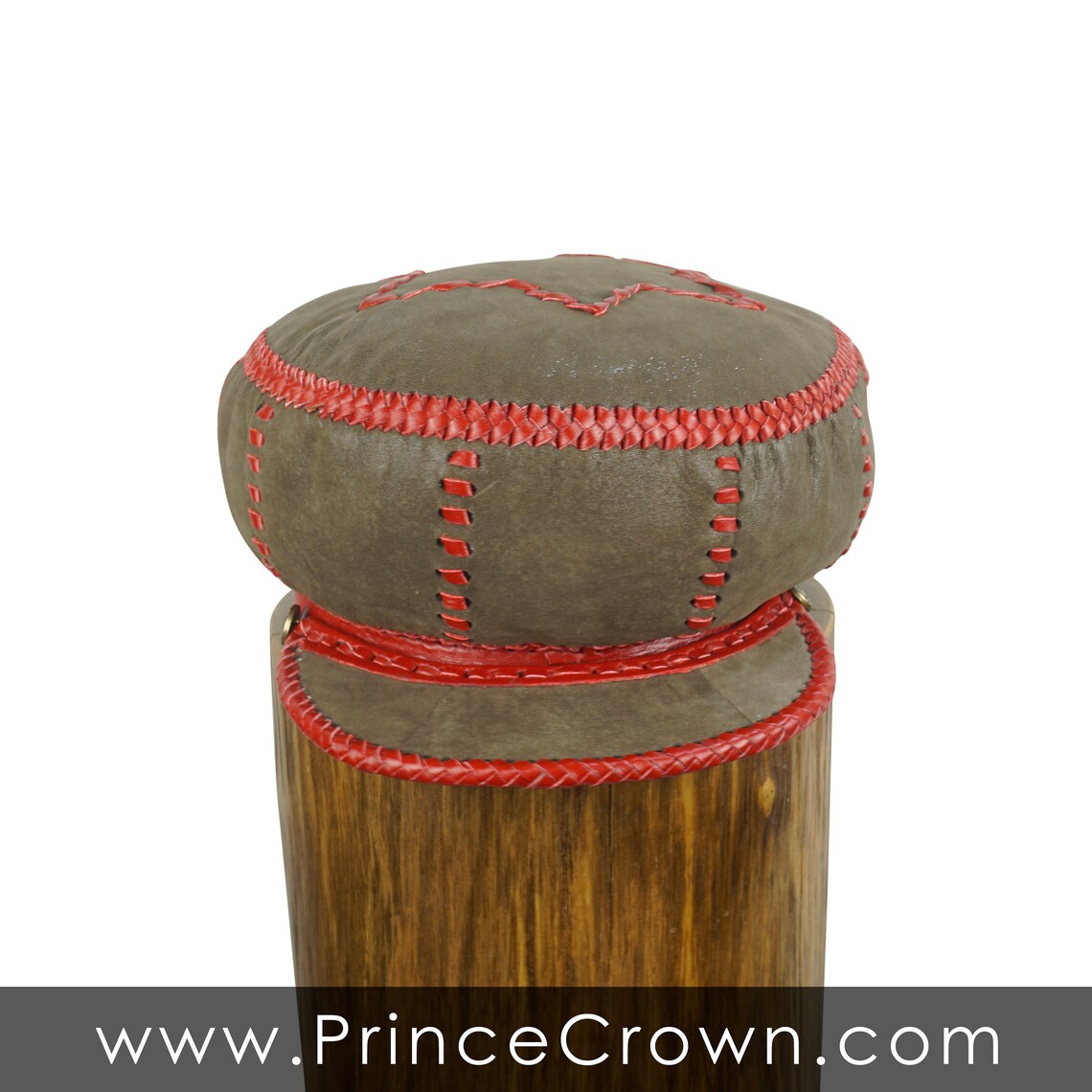 Small Leather Cap Fitted Cap for Locs Rasta Leather Tam - Etsy