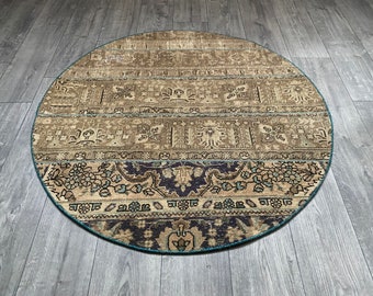 4 Ft Round Rug - Etsy
