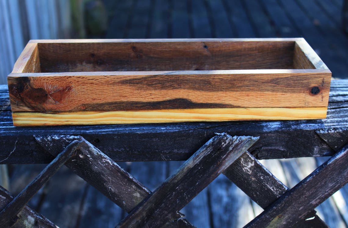 Rustic Tray Farmhouse Tray Wood Tray Rustic Wedding Decor - Etsy