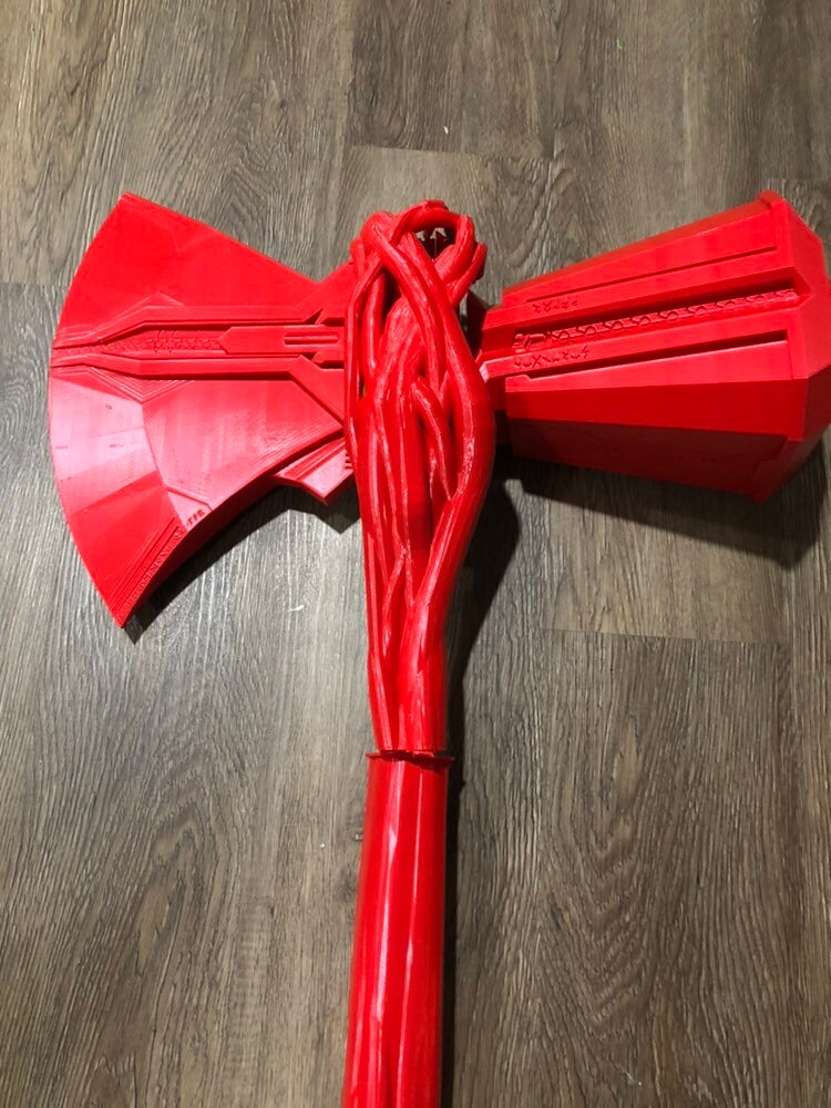 Thor Infinity War Inspired Stormbreaker Axe DIY 3D Printed Kit - Etsy