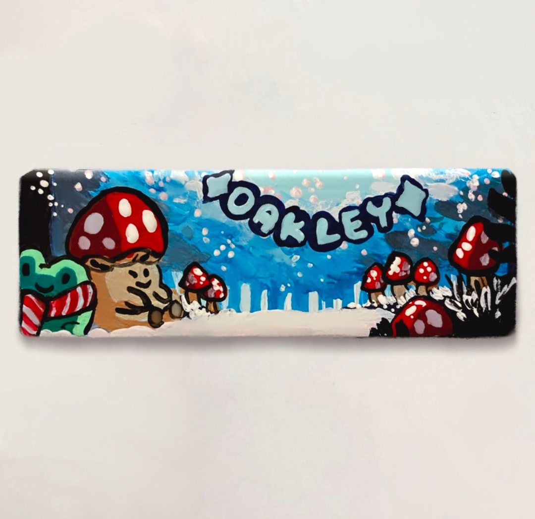 Cottagecore Winter Themed Barista Name Tag for Baristas and Customer ...