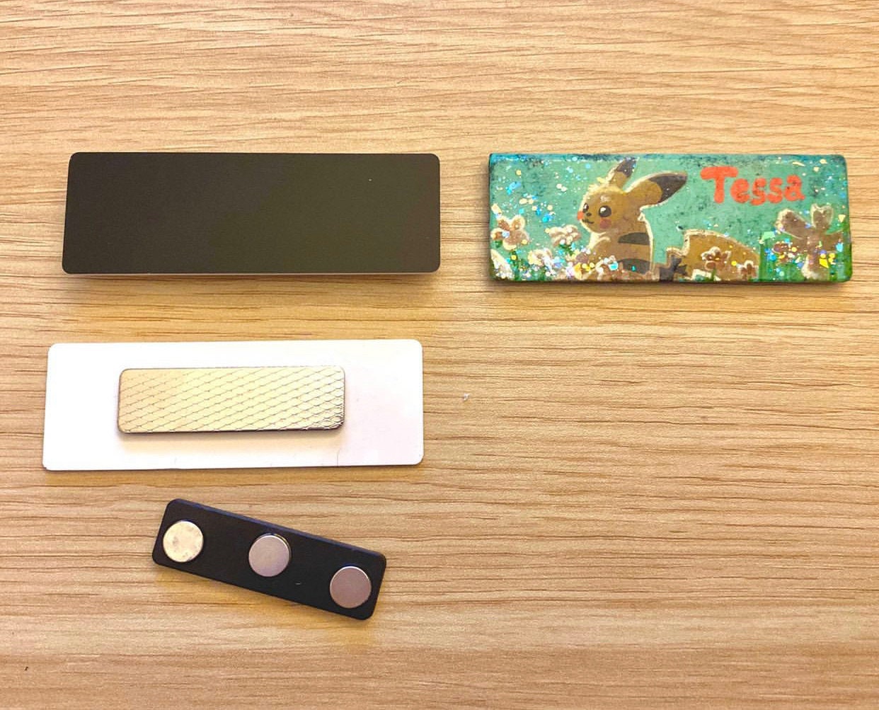 Cottagecore Hand-painted Name Tags for Customer Service - Etsy