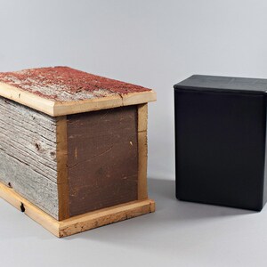 Reclaimed Barn Wood Urn, Heirloom Pine, Cremation Urn, Natural Oil - Etsy