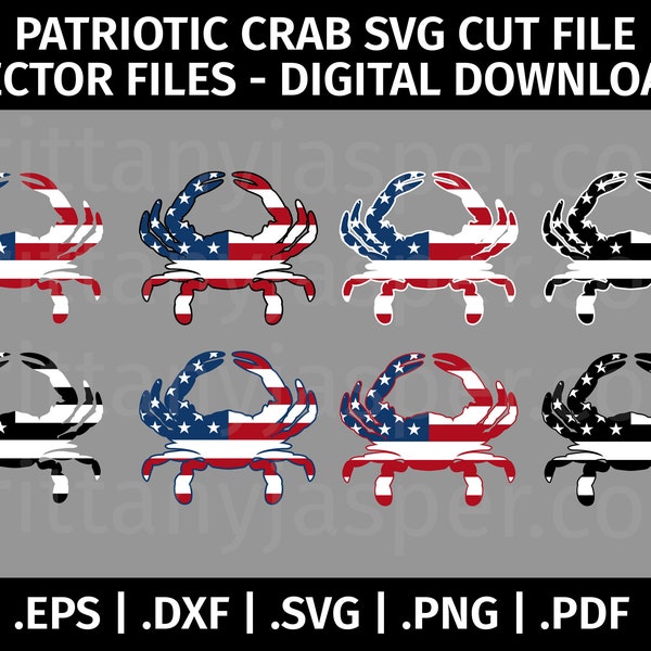 Crab Flag - Etsy