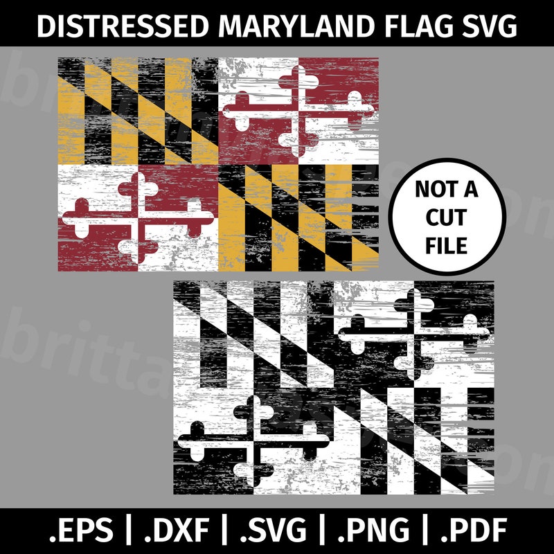 Maryland Flag - Etsy
