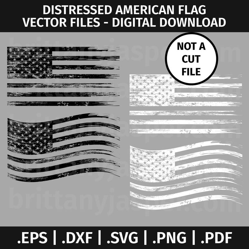 Distressed Flag Svg - Etsy